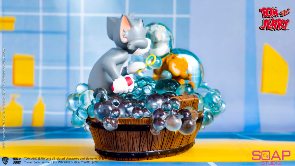 |Toy・Cargo| Tom and Jerry- Bath Time Statue – Toy・Cargo ユニークなおもちゃの販売サイト