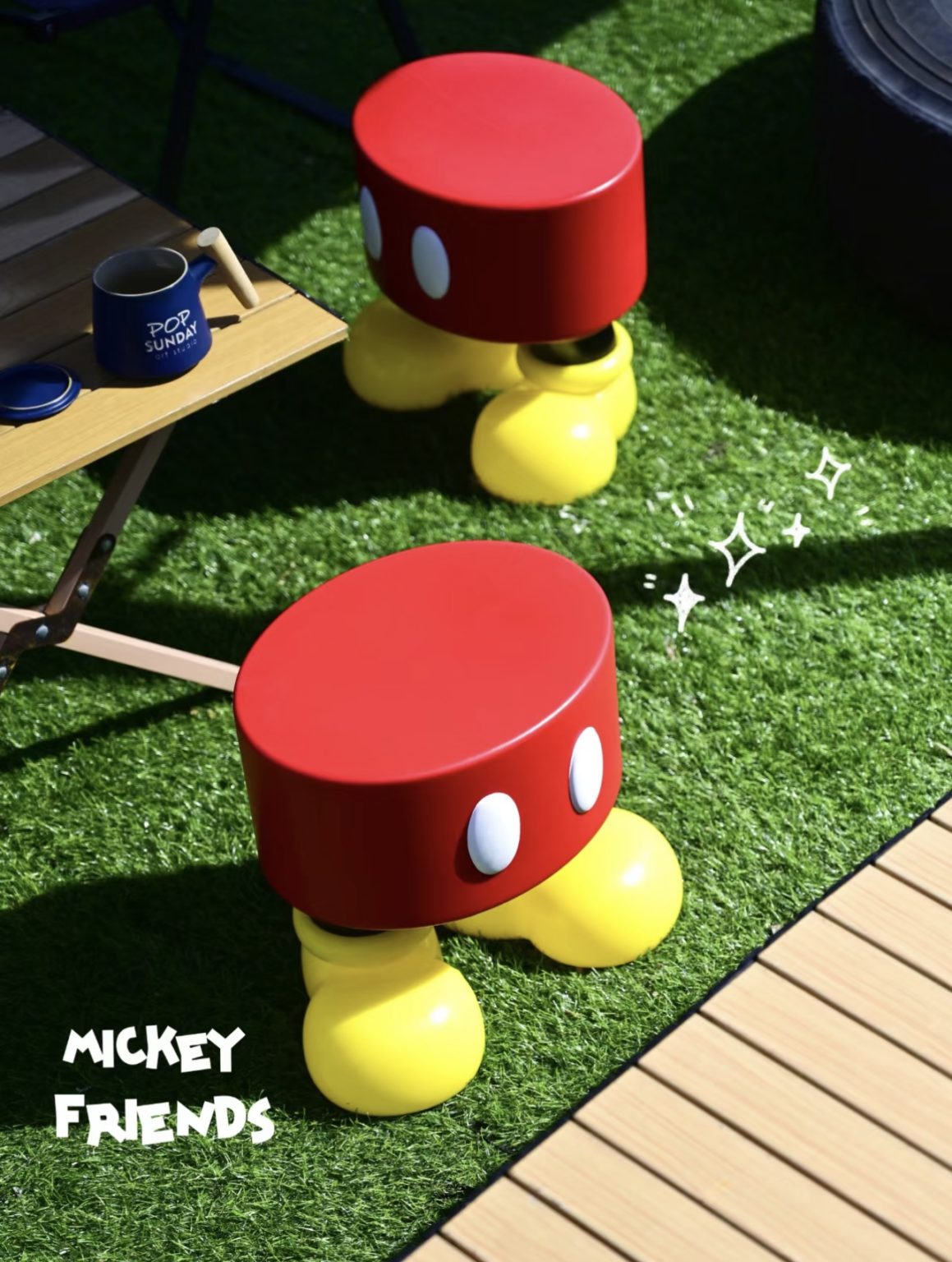 |Toy・Cargo| Mickey Mouse Stool - 32cm - Toy・Cargo ユニークなおもちゃの販売サイト